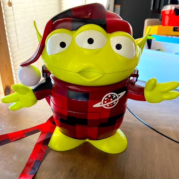 Disney | Other | Disneyland Popcorn Buckettoy Story Alien In Pajamas ...